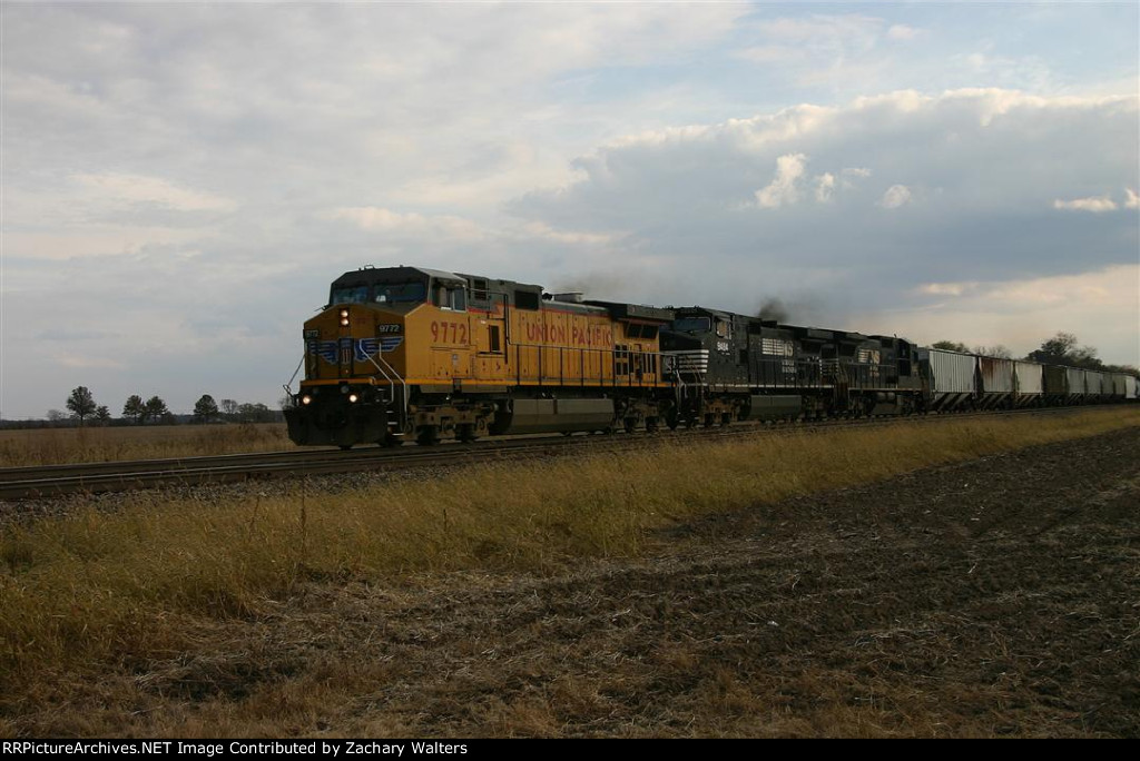 UP 9772 NS 9484 NS 8301